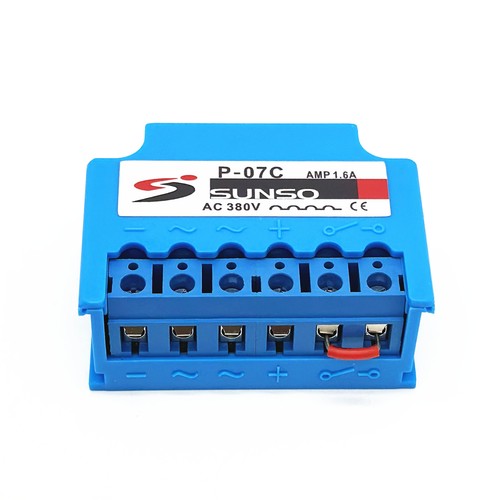 SUNSO P-07C AC380V AMP 1.6A Motor Brake Rectifier Power Supply Brake ...