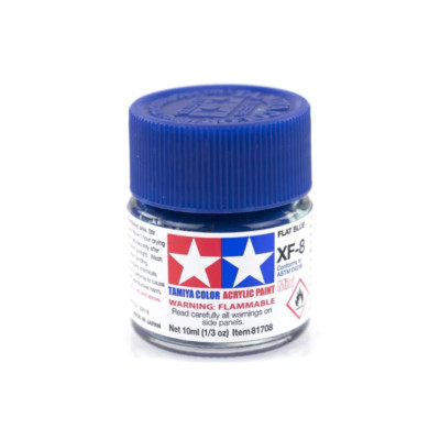 Tamiya XF-8 Flat Blue Flat Acrylic Paint 10ml 81708 | eBay Australia