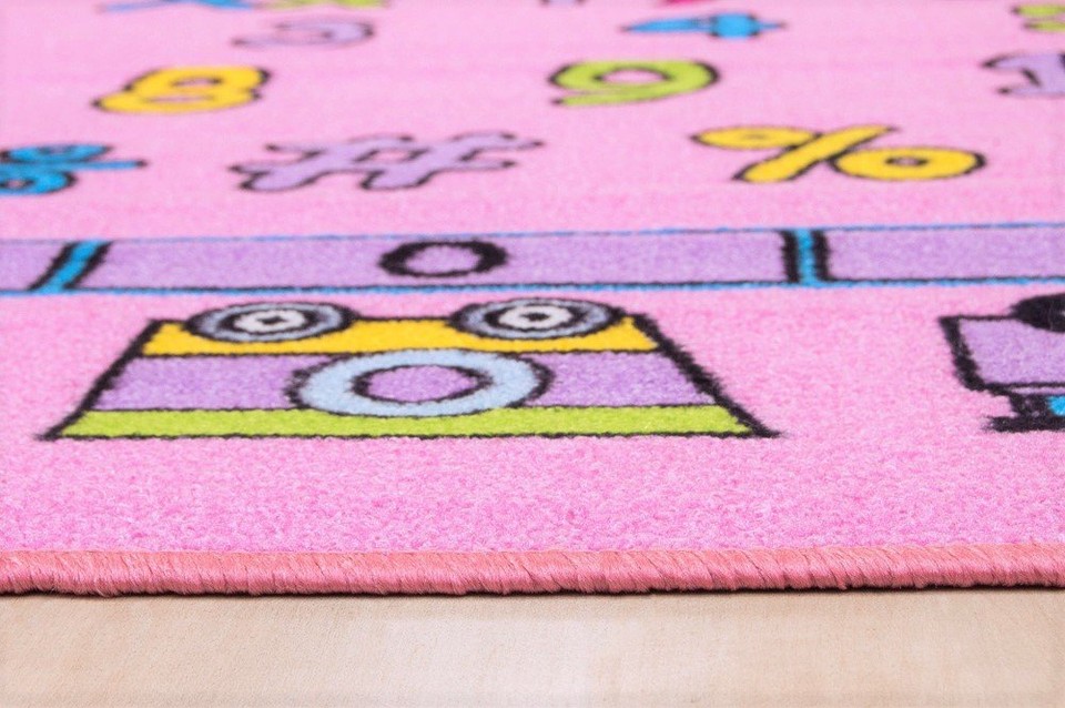 Educational Kids Rug Children for School Classroom Bedroom NON SKID GEL ...