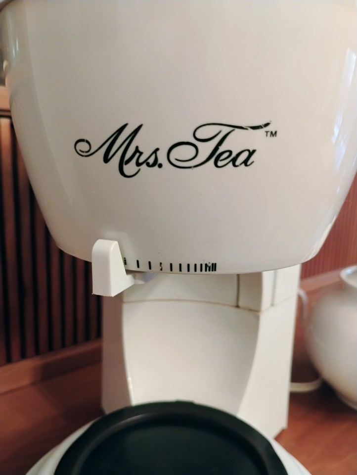 Mrs. Tea Electric Hot Tea Maker Teapot by Mr. Coffee 6 Cup Tested Works ...
