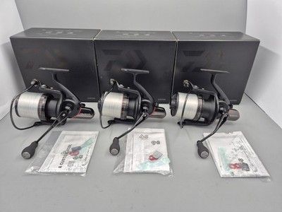 3x Boxed Daiwa Basia Custom DCR BCR1 Red and Black Fishing Reels | eBay UK