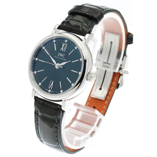 IWC IW357405 Portofino Automatic 34 12P Diamond Automatic Women #C655 ...