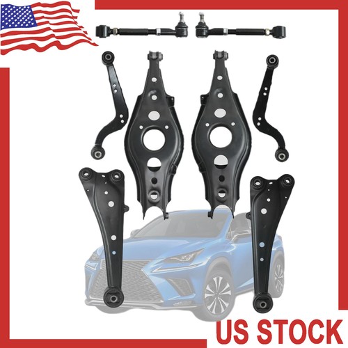 For 2006-2018 Toyota Rav4 Rear Upper & Lower Rearward Control Arms ...