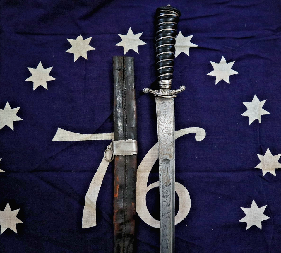 AMERICAN REVOLUTIONARY WAR SILVER HILT HUNTING SWORD CA 1770-1772 | eBay
