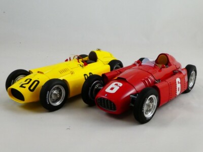 Cmc Bundle Ferrari D50 #20 Pilette 1956 + Lancia D50 #6 Ascari 1955 1/ ...