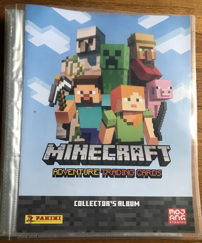 Panini Minecraft Adventure Treasure Cards (2020) Collector’s Album ...