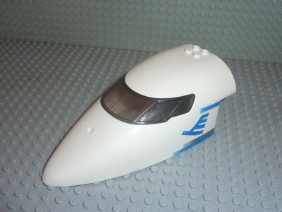LEGO Aircraft Fuselage Forward Top Curved 8 x 16 x 5 Réf 54092c01pb01 ...