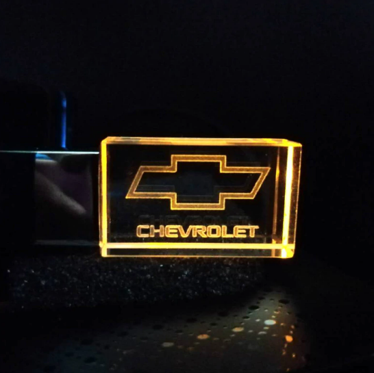 USB Flash Drive 2.0 Metal Stick Chevrolet Fan Lover Gift Car Logo Cool ...