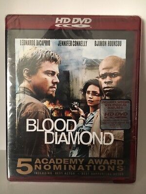 Blood Diamond (HD DVD, 2007) Web-Enabled Features! Brand New! Factory ...