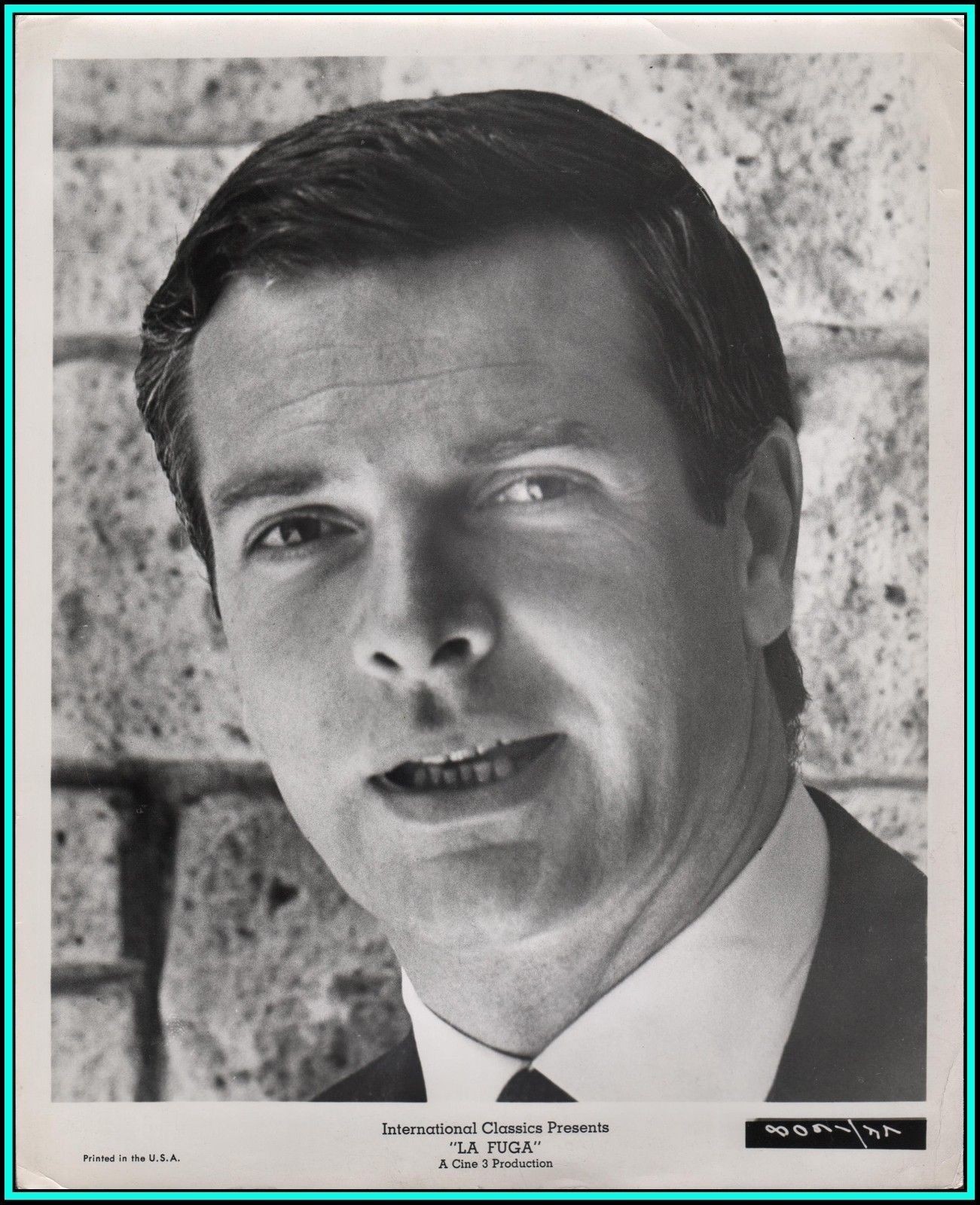 PAUL GUERS in "La Fuga" - Original Vintage PORTRAIT - 1965 | eBay