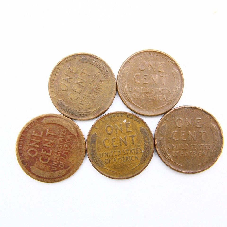 Lincoln Wheat Cent Penny Coin Lot- Actual Coins Shown [WCL34] | eBay