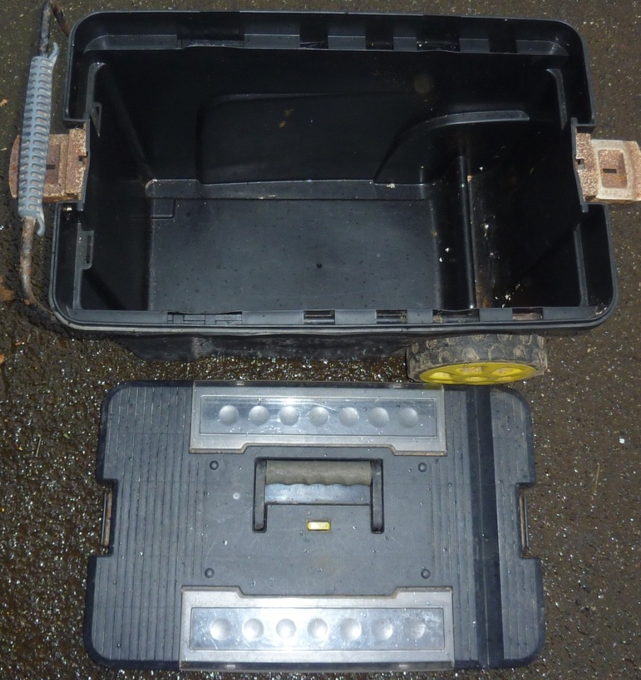 Stanley Professional Mobile Tool Chest Pull Along Caddy W Inner Tray ...