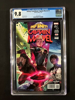 Infinity Countdown: Captain Marvel #1 CGC 9.8 (2018) | eBay