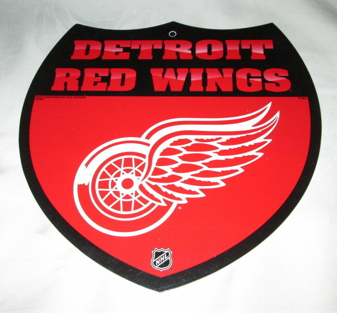 DETROIT RED WINGS INTERSTATE SIGN 12" x 12" #6 - NEW | eBay