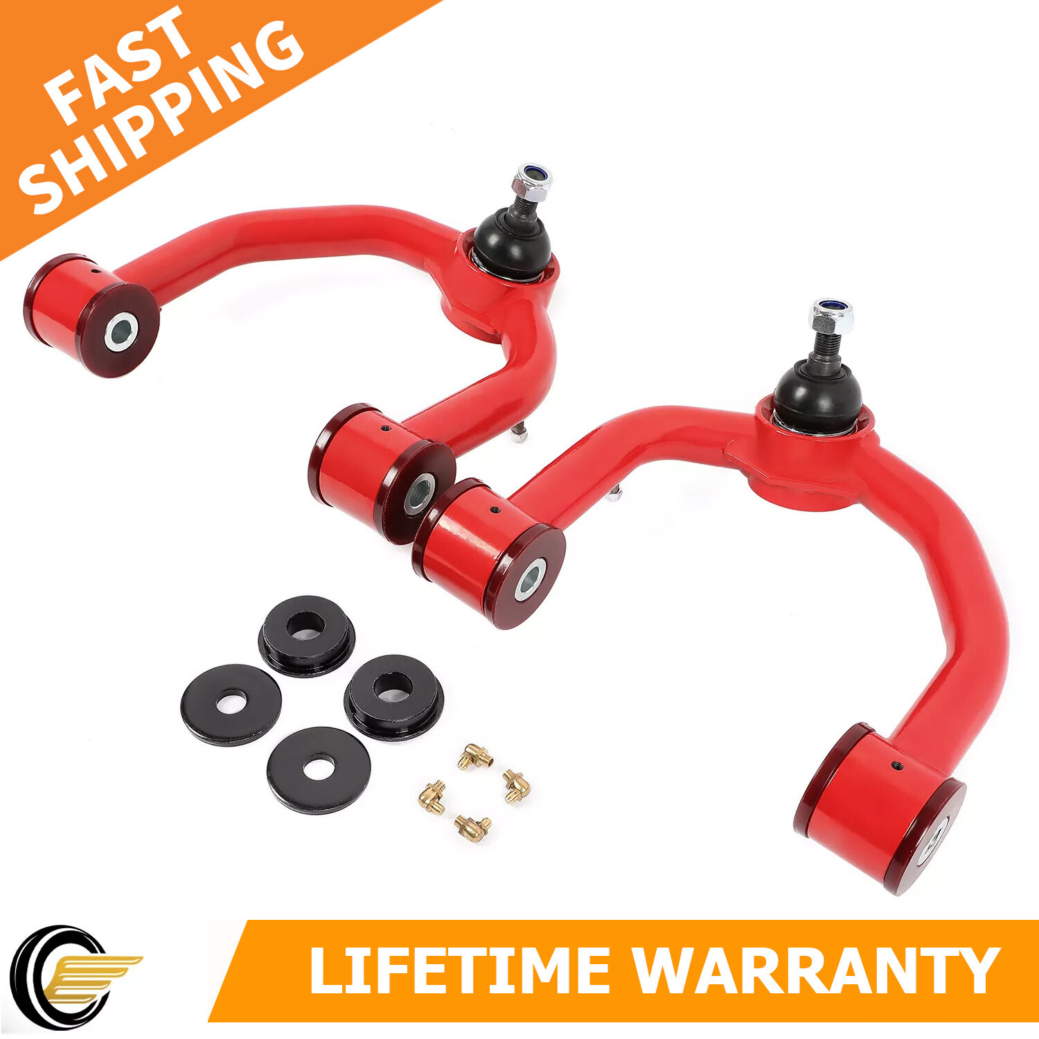 2-4" Lift Red Upper Control Arms For Toyota 4runner 96-02 For Tacoma ...