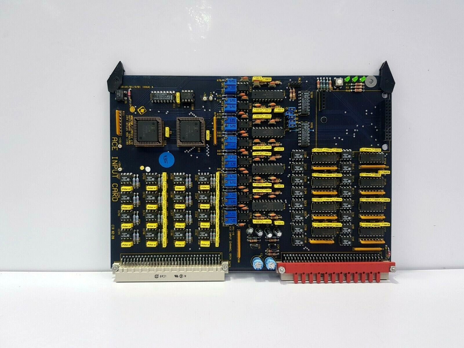 SPECTOR/LUMENEX ACE INPUT CARD PCB CTR 02-20 / FAST SHI[P DHL OR FEDEX ...
