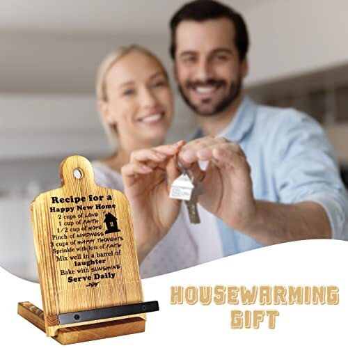 Housewarming Gifts For New Home Housewarming Gift Cookbook Stand House ...