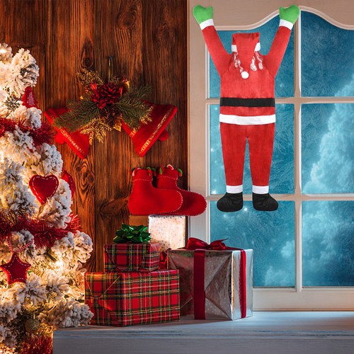 Santa Claus Outdoor Hanging Decor - Christmas Party And Holiday ...