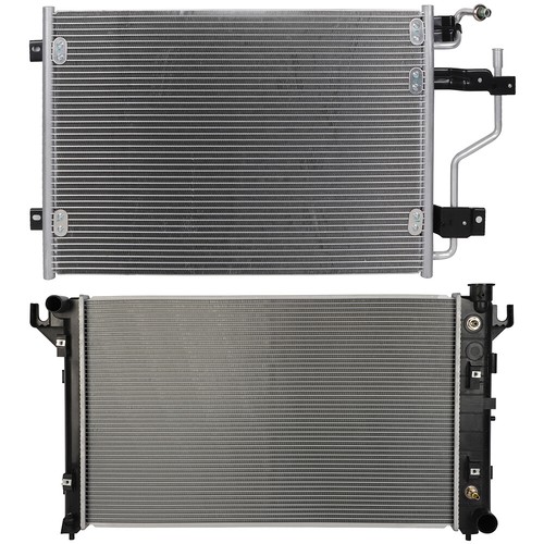 Radiator + AC Condenser Cooling For 1994-1997 Dodge Ram 2500 3500 | eBay