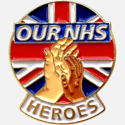NHS Heroes - Metal and enamel lapel pin badge | eBay
