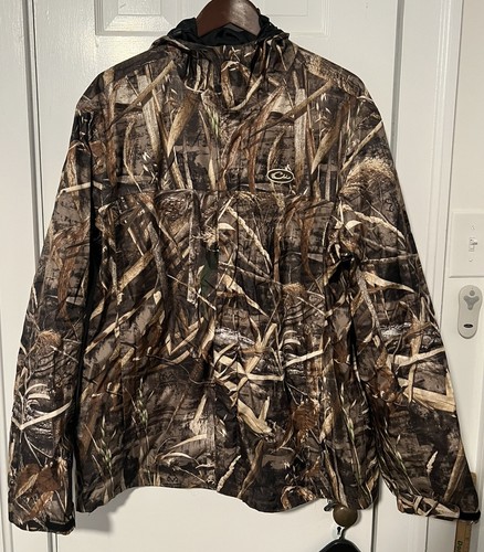 Drake Waterfowl Jacket w/ Hood, L , Advantage Max5 Camo | eBay