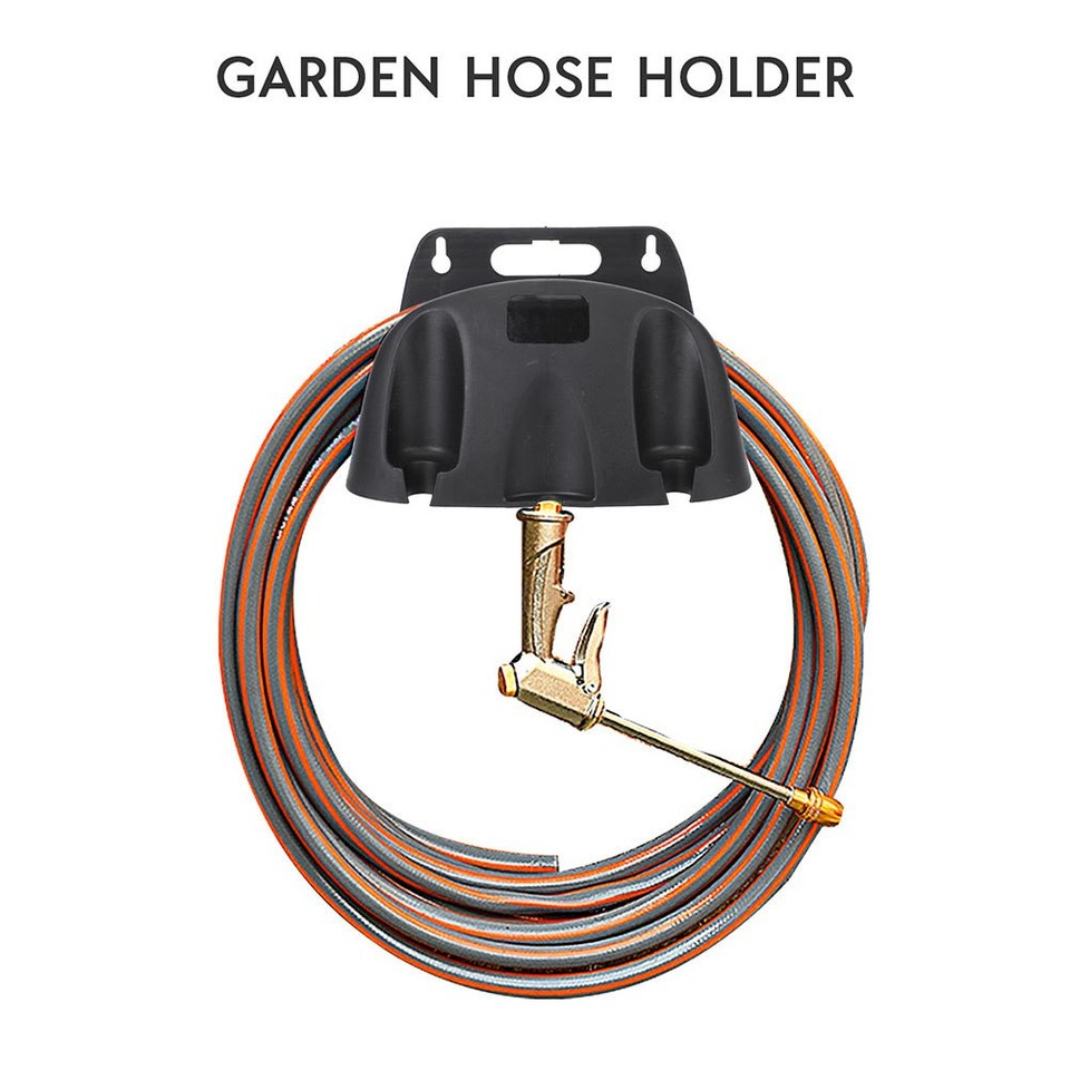 2 Pcs Garden Hose Organizer Holders for outside Hangers Double-sided ...