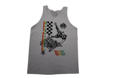 Neff x Fortnite Mens Battle Royale White Tank Top Shirt New M | eBay ...