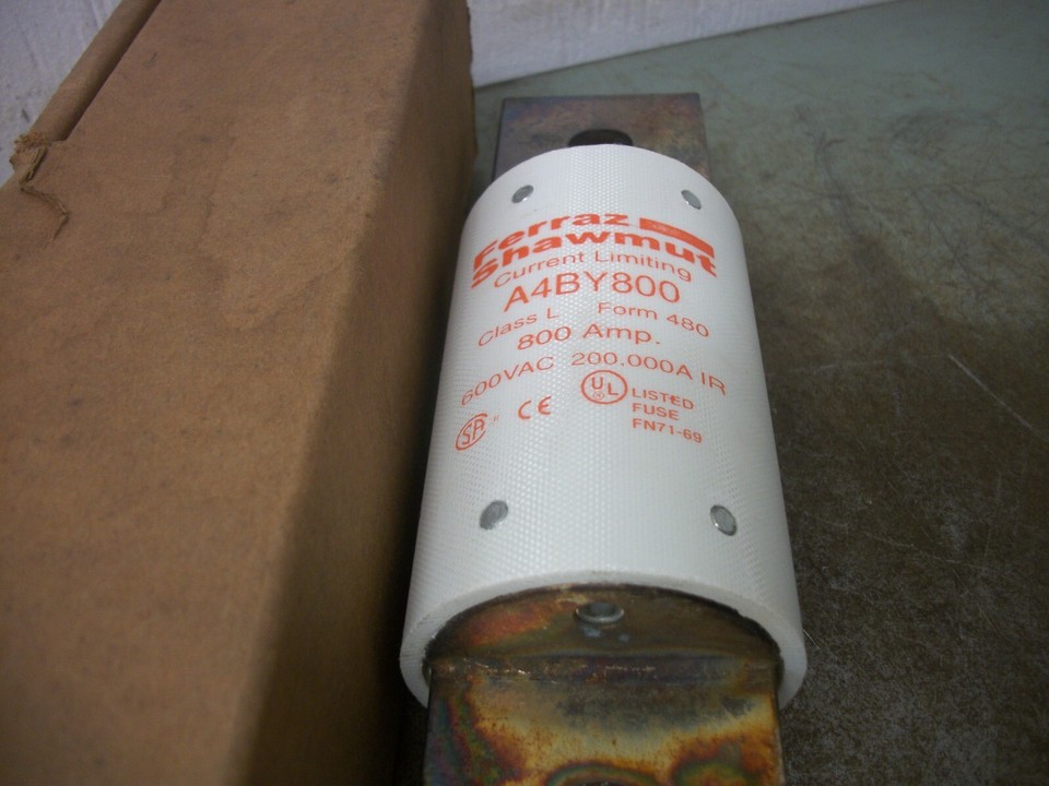FERRAZ-SHAWMUT AMP-TRAP FUSE A4BY800 800AMP 600VOLT NIB | eBay