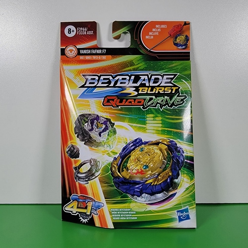Beyblade Burst Quad Drive VANISH FAFNIR F7 Starter Pack with Launcher ...