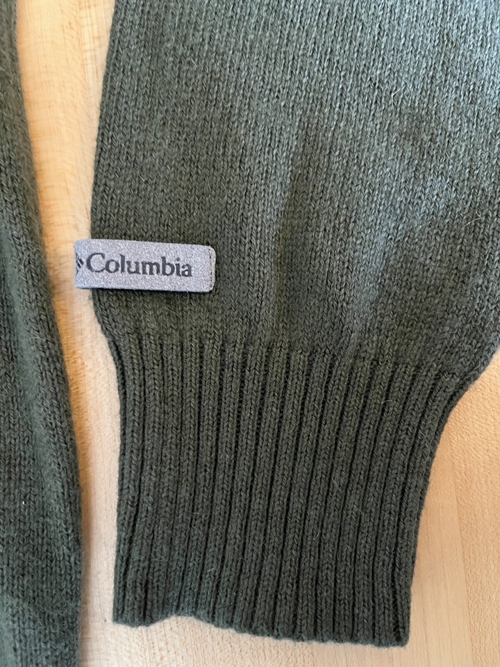 NWT* Columbia Spruce Bluff Half Zip Sweater Green Men’s Large | eBay