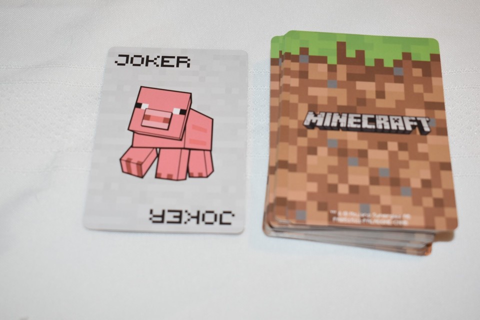 Minecraft Playing Cards Mojang 2020 Made in China | eBay