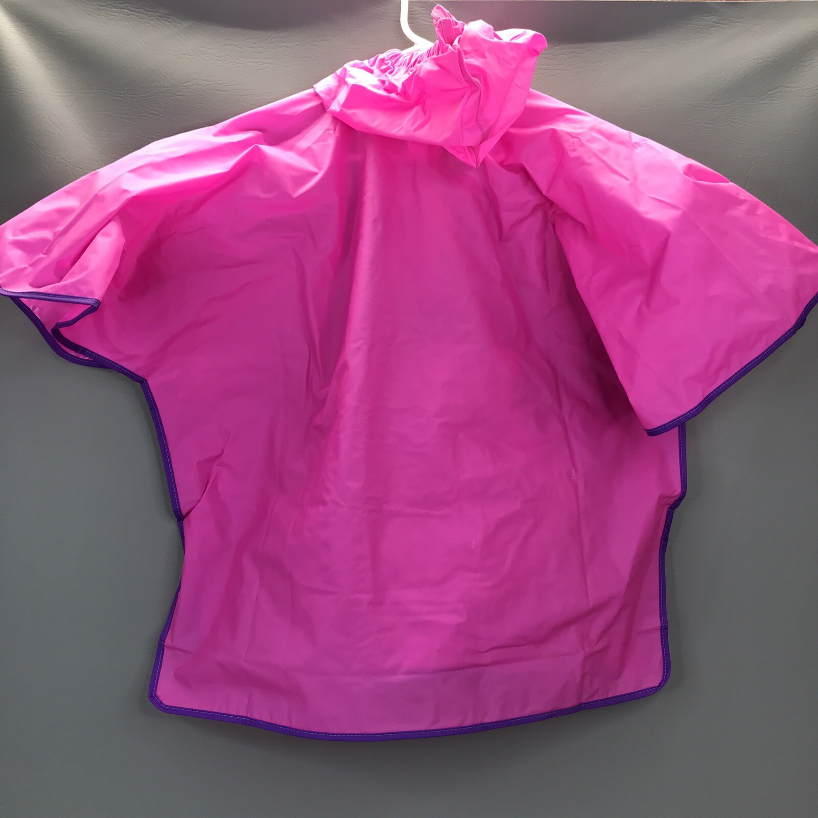 Vintage 2001 Barbie Rain Jacket Size 4 - 6 Pink Hooded Poncho Pocket | eBay
