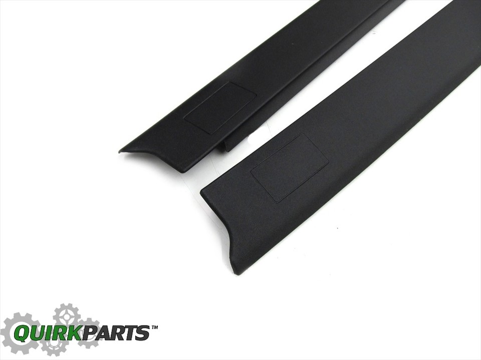 DODGE RAM 1500 2500 3500 R/H&L/H SIDE BED RAIL PROTECTOR CAP BOX RAIL ...