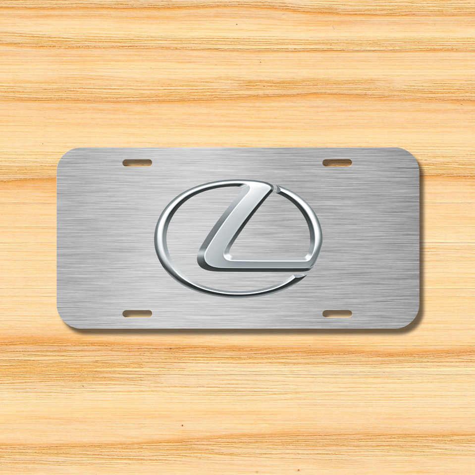 LEXUS Vehicle Front License Plate Auto Car Tag RX IS GS LX LS Simulated ...