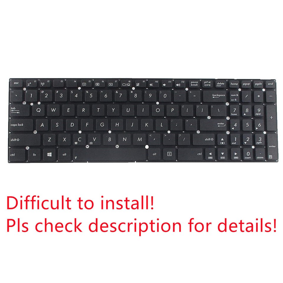 Original for ASUS X750JB X750J US Keyboard | eBay