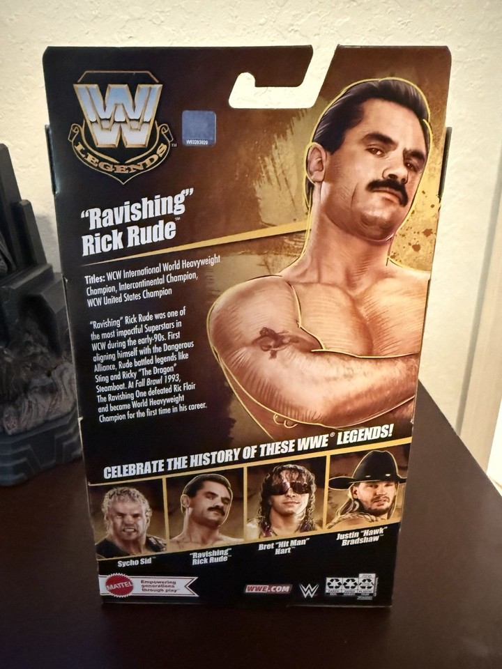 WWE Mattel Elite Legends Series 25 "Ravishing" Rick Rude Action Figure ...