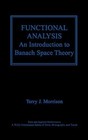 Functional Analysis: An Introduction to - Hardcover, by Morrison Terry J. - Good 9780471372141| eBay
