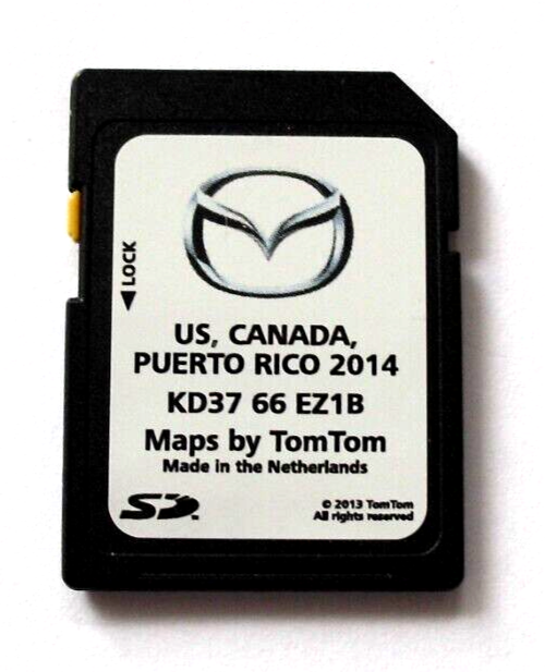 Mazda Navigation SD Card Kd37 66 Ez1b 2014 for sale online | eBay