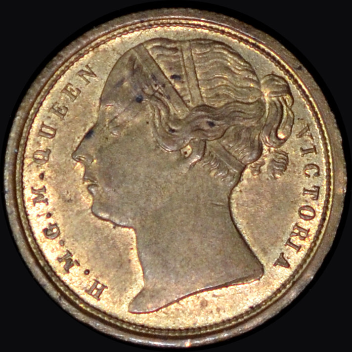 1837 Great Britain Victoria 'Cumberland Jack' 'To Hanover' Gaming Token ...