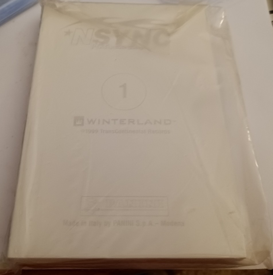 Panini Nsync Photo-Cards Complete 72 Card Set With Justin Timberlake ...