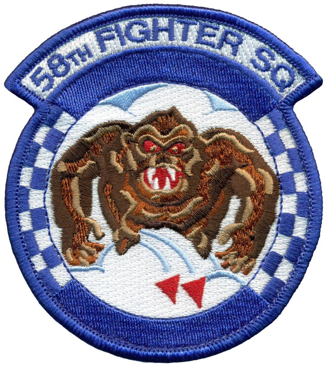 USAF 58th FIGHTER SQUADRON PATCH | eBay