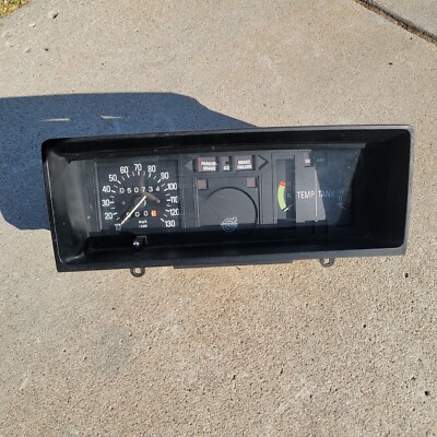 Volvo 240 Instrument Cluster Nice 1975-1980 4 Cylinder Rare 242 244 245 ...