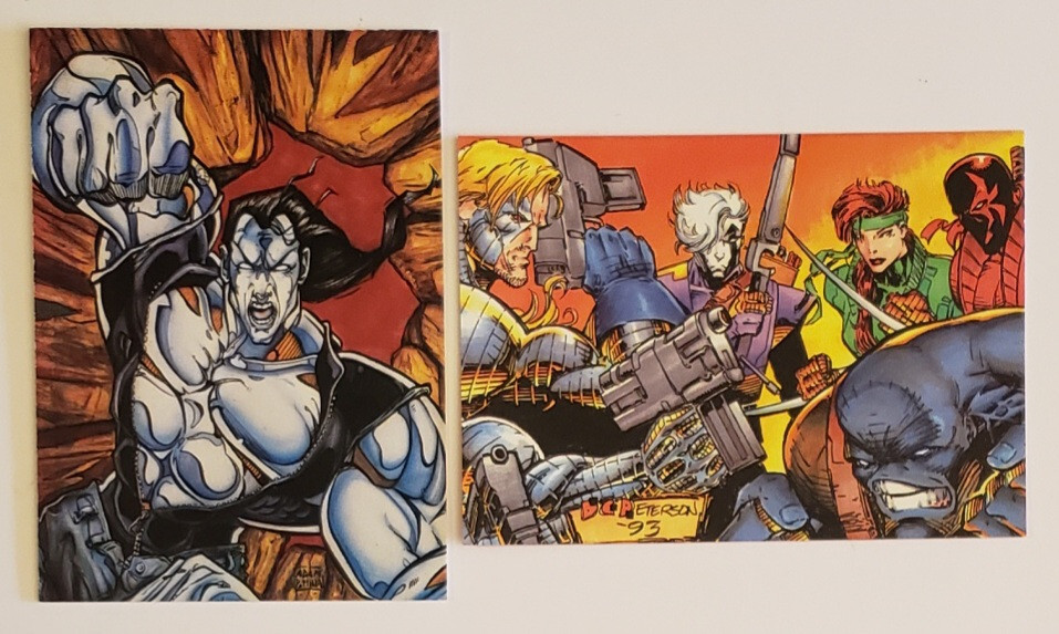 1993 Stryke Force Advance Comics Promo Card #1 and Chromium Man ...