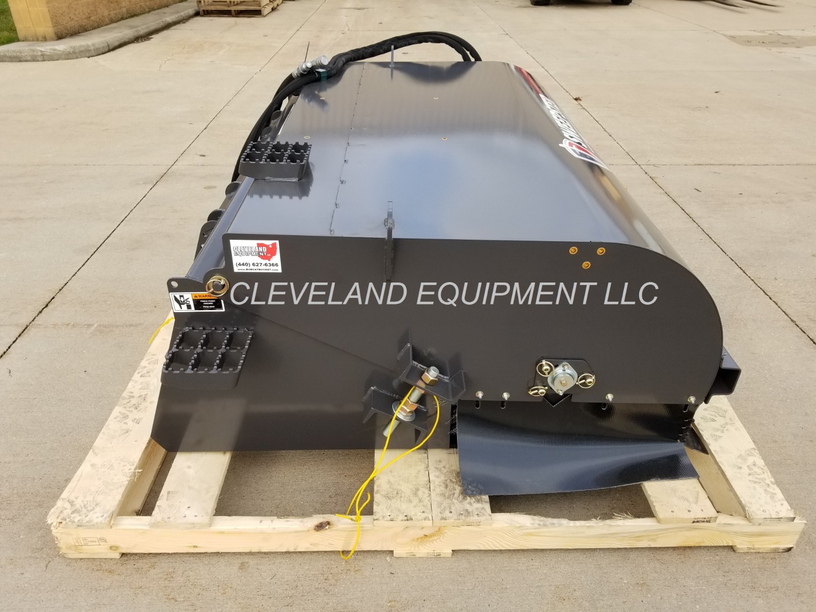 72" SWEEPSTER PICK UP BROOM ATTACHMENT Skid Steer Loader Sweeper Box ...