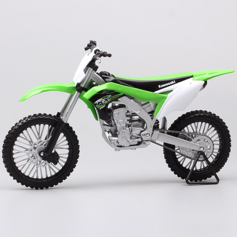 Welly 1/10 big scale Kawasaki KX250F motocross diecast motorcycle bike ...