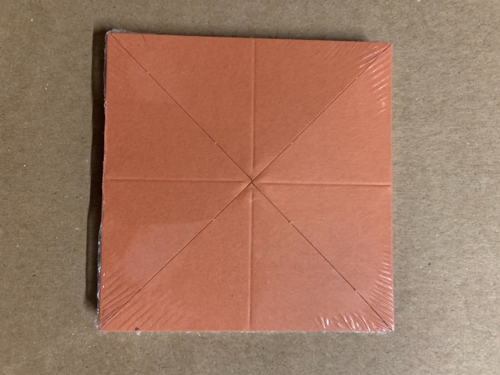 Orange Legal Document Corners Folded triangles Tabs Dividers Files ...