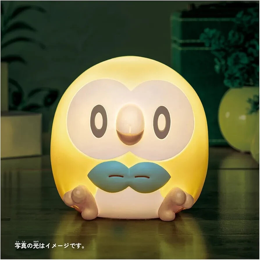 Rowlet Puni Kyun Light Pokémon Room Lamp TAKARA TOMY Japan Authentic ...