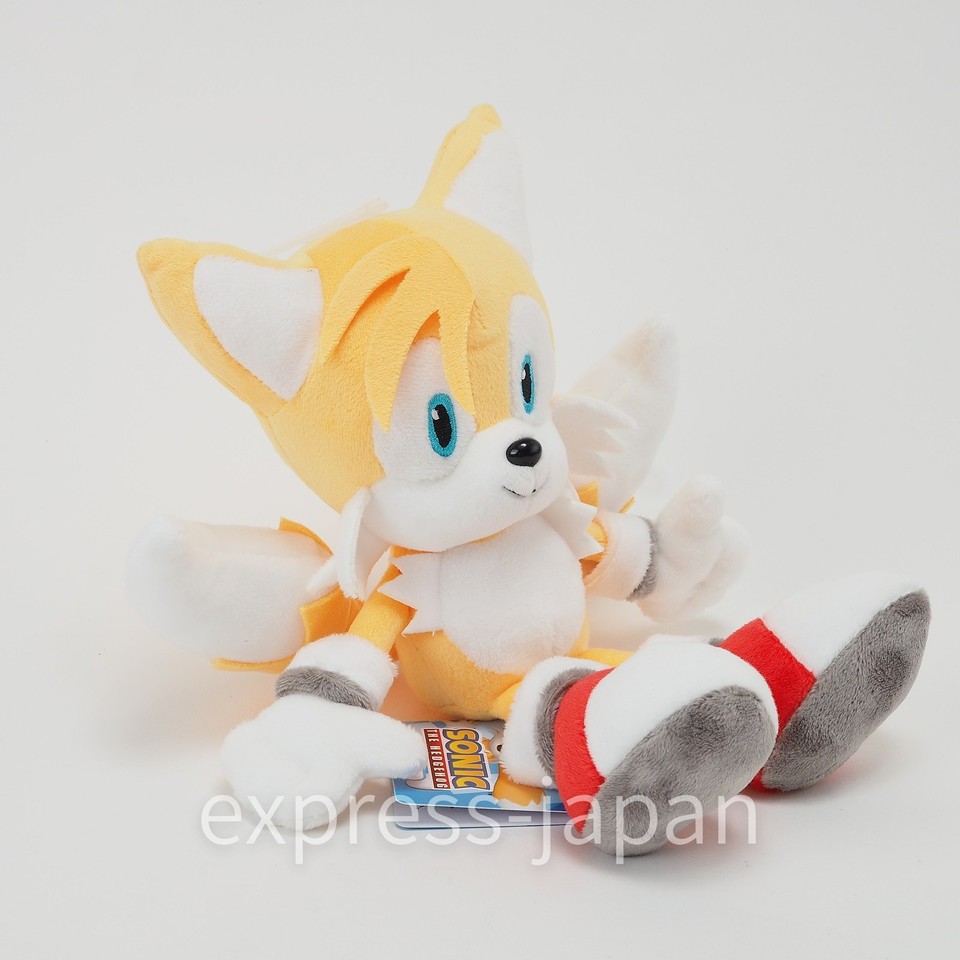 Sonic the Hedgehog All Star Collection S Plush Tails Sanei SEGA Japan ...