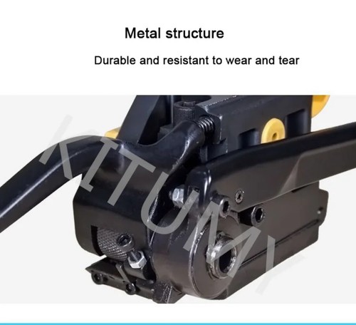 A333 Buckle Free Sealless Handheld Steel Strapping Machine for 13/16/19 ...