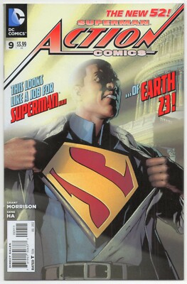 Action Comics #9 1st Calvin Ellis Ha Cover A Superman High Grade Copy ...